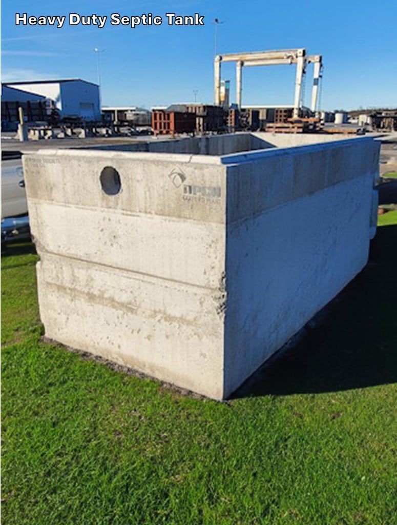 Heavy Duty Septic Tanks | Jefferson Concrete